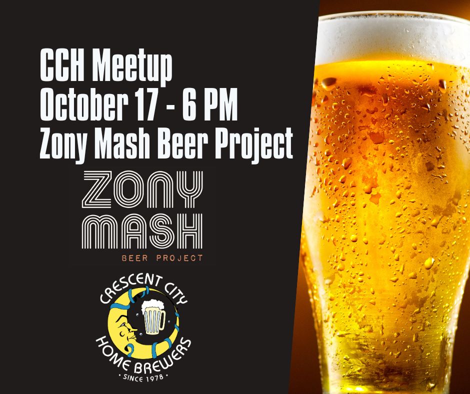 October Meetup – Crescent City Homebrewers
